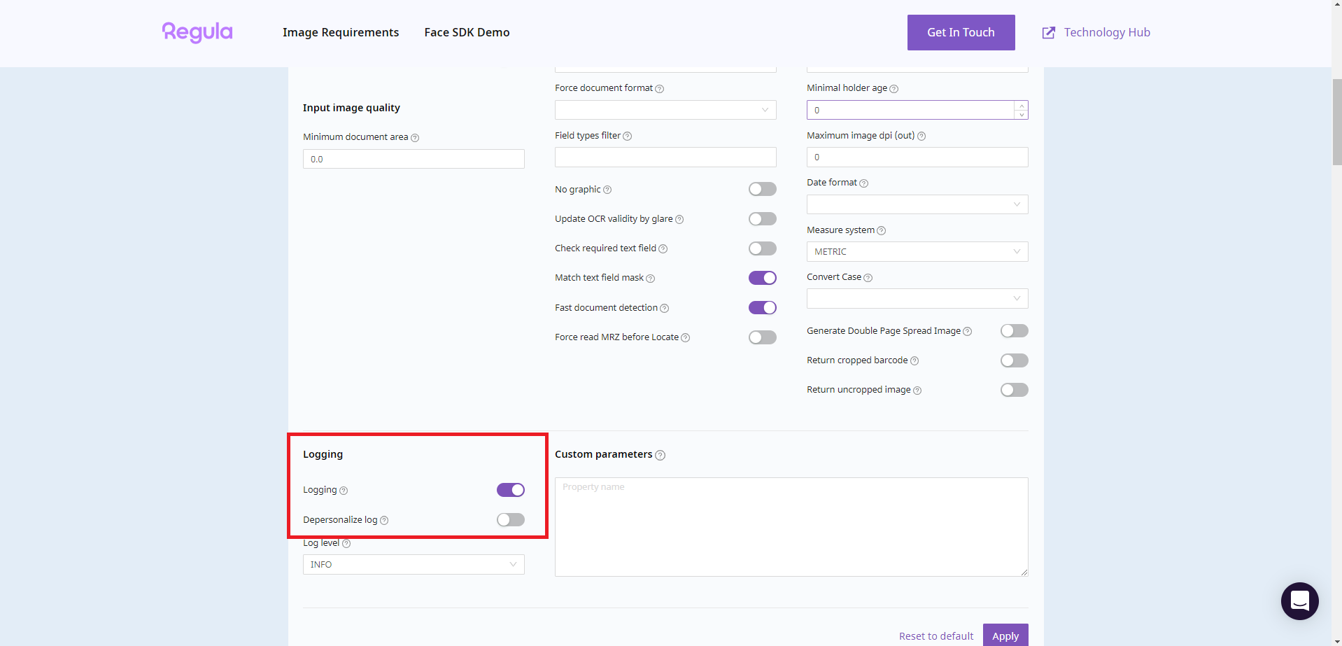How To Get Debug Logs From Regula Document Reader Sdk Web Api Regula 2223