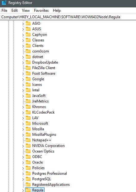 How to set common SDK settings for all Windows users? – Regula ...