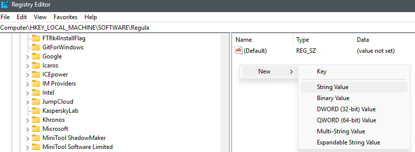 How to set common SDK settings for all Windows users? – Regula ...