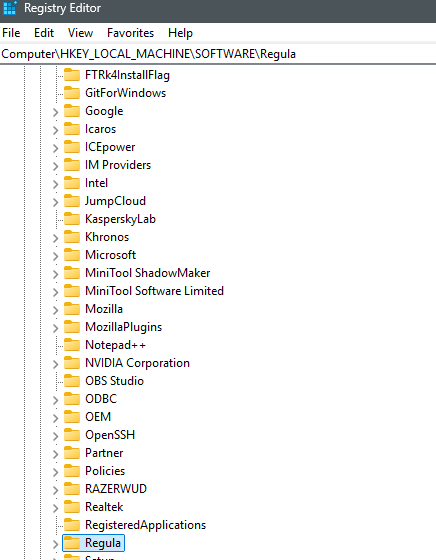 How to set common SDK settings for all Windows users? – Regula ...