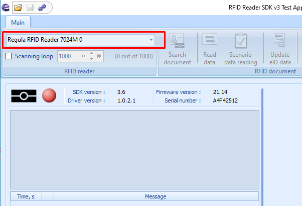 How to limit RFID reading speed – Regula Forensics Help Center
