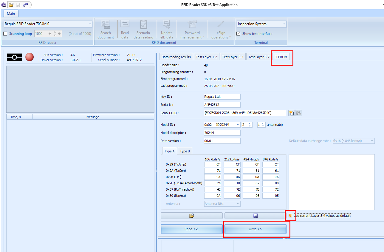 How to limit RFID reading speed – Regula Forensics Help Center